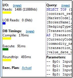 KristoferA's blog: Profiling Linq-to-SQL applications